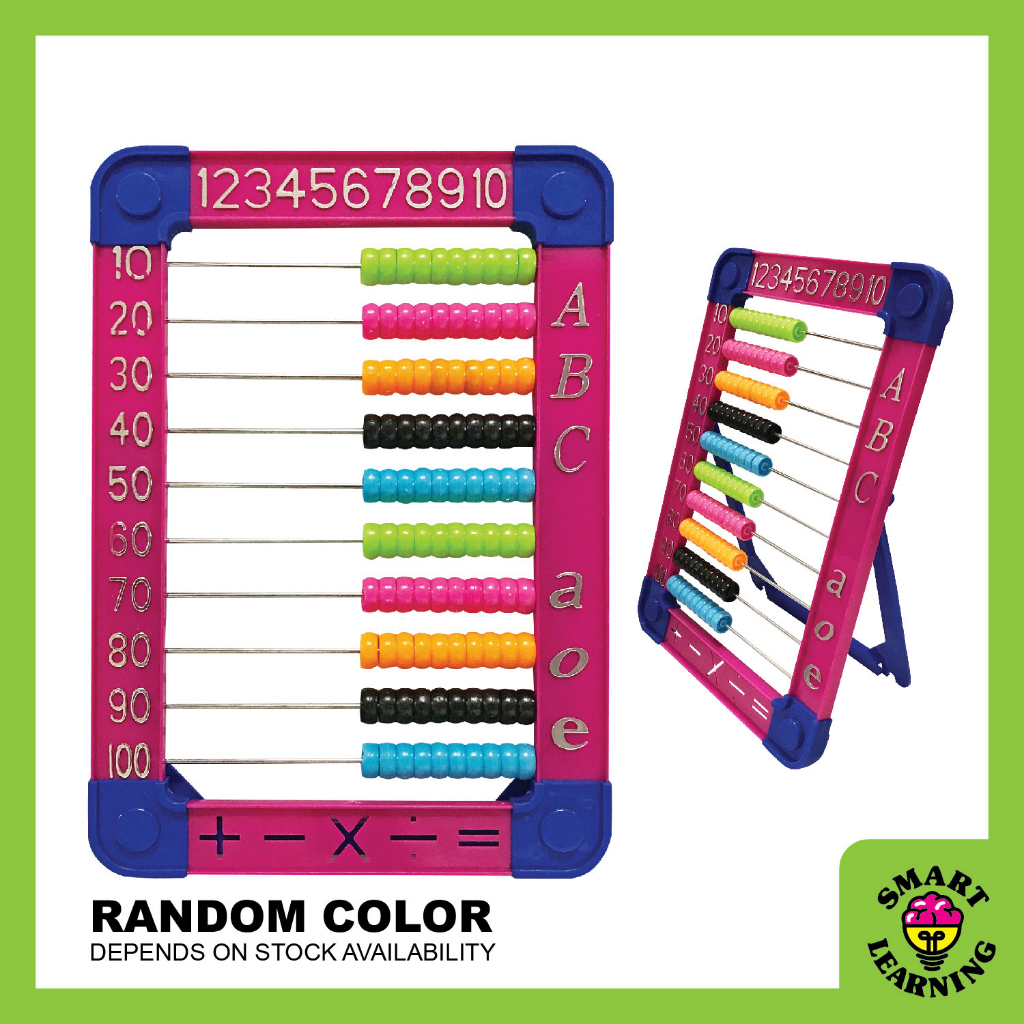 🔥READY STOCK🔥 RANDOM COLOUR QUALITY PLASTIC KIDS COLORFUL ABACUS ...