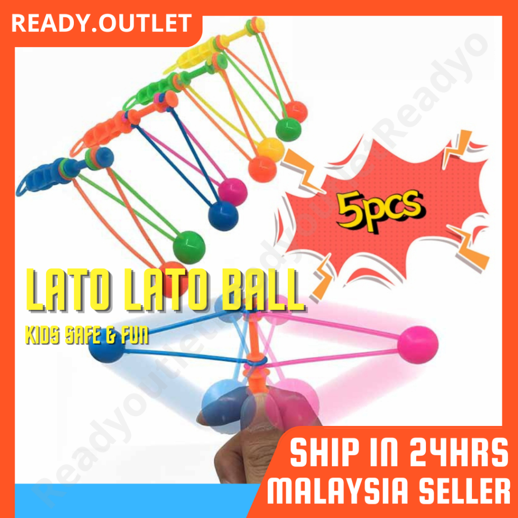 5PCS Etek Toys lato lato viral Old School Tok Tok Jadul latto latto ...