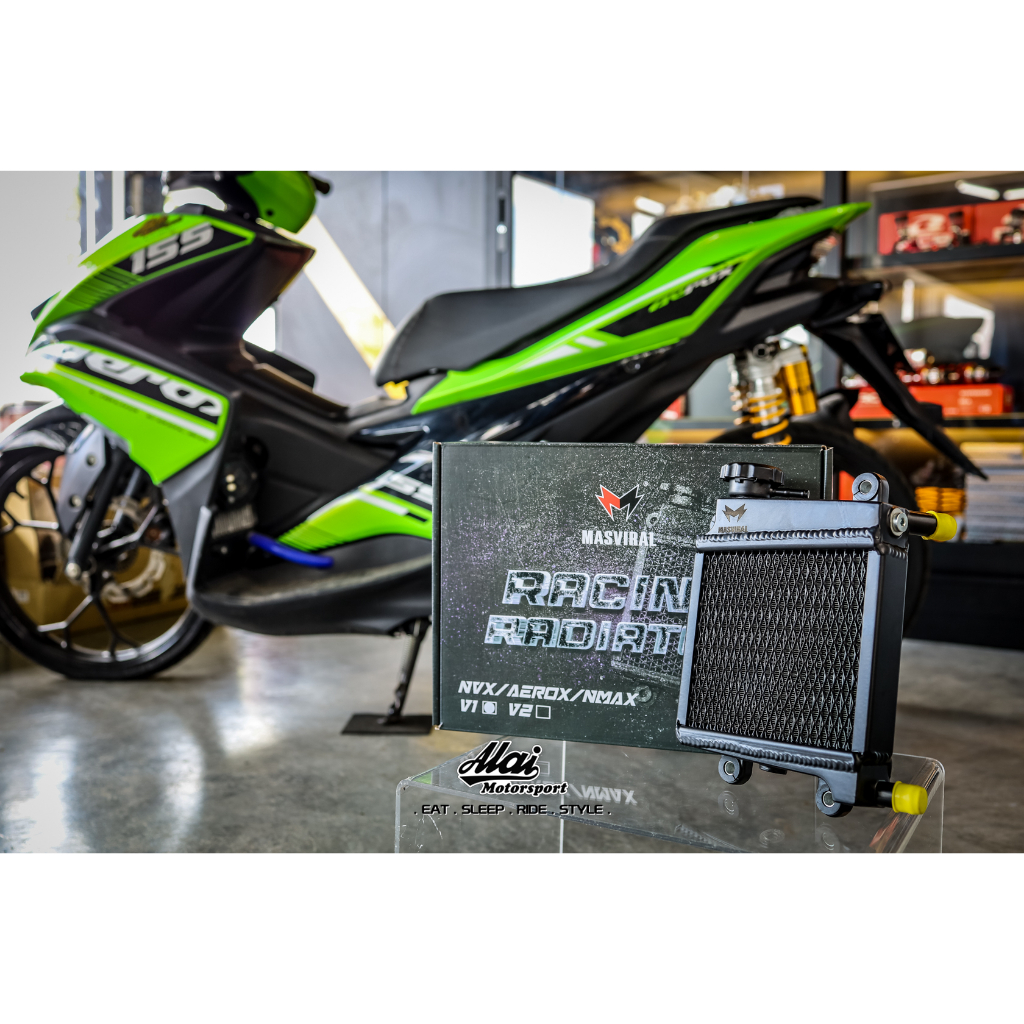 Masviral's Premium Racing Radiator Yamaha NVX AEROX NMAX | Shopee Malaysia