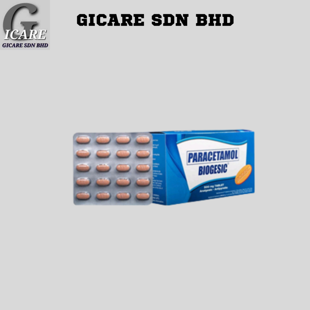 BIOGESIC TABLET 500MG 20'S | Shopee Malaysia