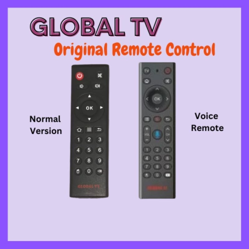 Global TV Original Remote Control | Shopee Malaysia