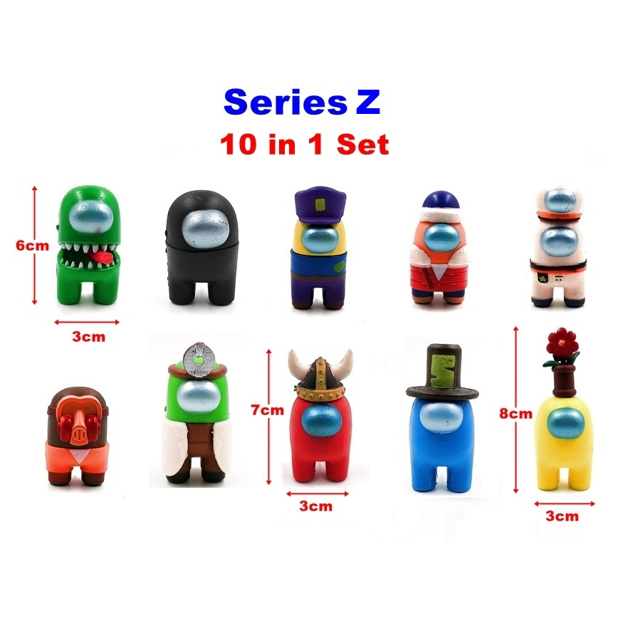 Figure Impostor Action Figure AMONG US Figure Cake Topper Figurine ...