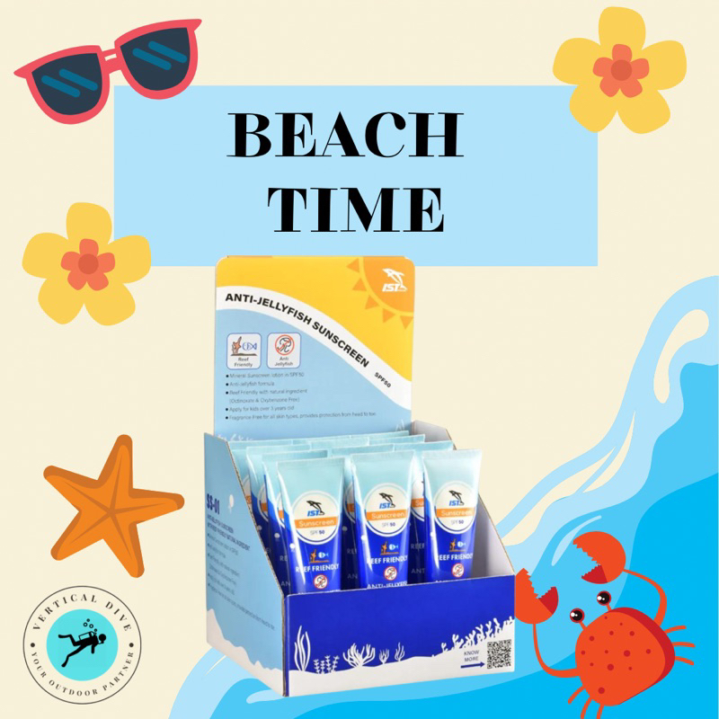 IST ANTI-JELLYFISH SUNSCREEN LOTION REEF FRIENDLY ANTI JELLY FISH 100 ...