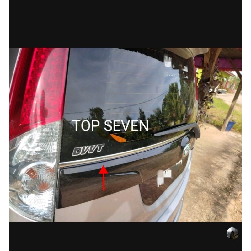 Chrome Lining Rear Boot Rear Bonet Cermin Belakang Perodua Myvi Lagi ...