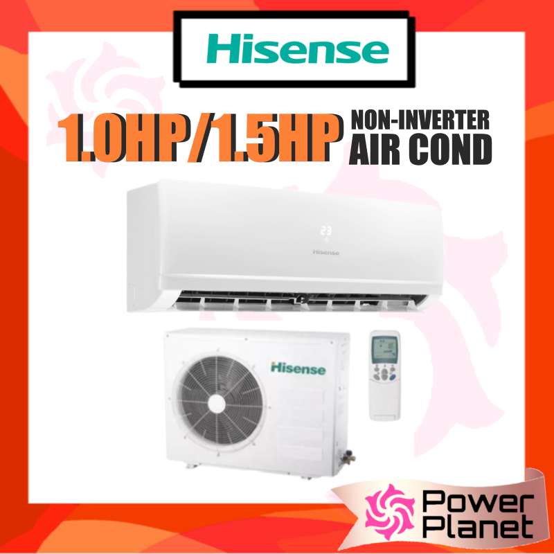 Hisense Air Cond 1.0HP AN10DKG1/ 1.5HP AN13DKG1 Air Conditioner- R32 ...