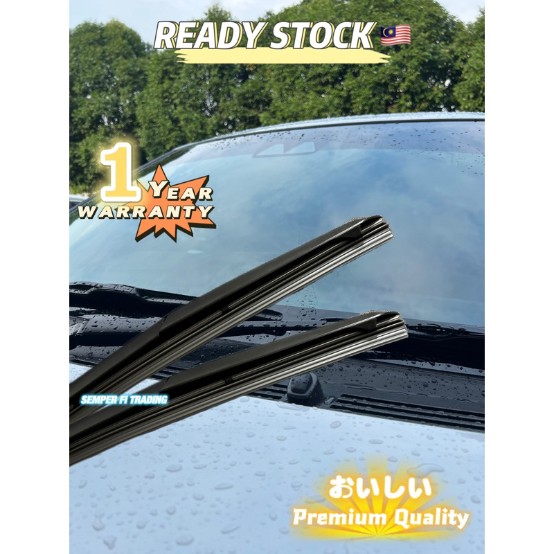 NICKER / SBS High Quality Car Windscreen Wiper (Universal) | Shopee ...