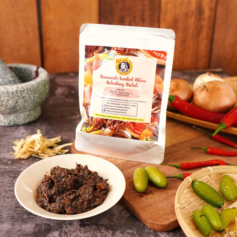 HOMEMADE SAMBAL HITAM BELIMBING BULUH (ORIGINAL KUALA LIPIS)🌶🌶 by House ...