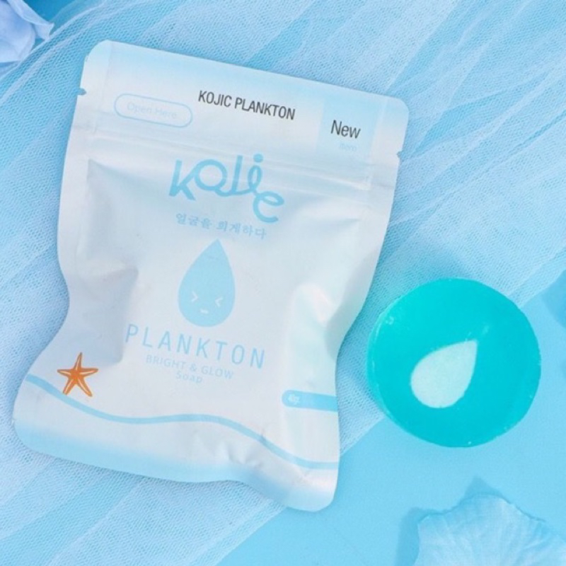 Kojic PLANKTON Face Lightening Soap KOJIC PLANKTON BRIGHT & GLOW ...