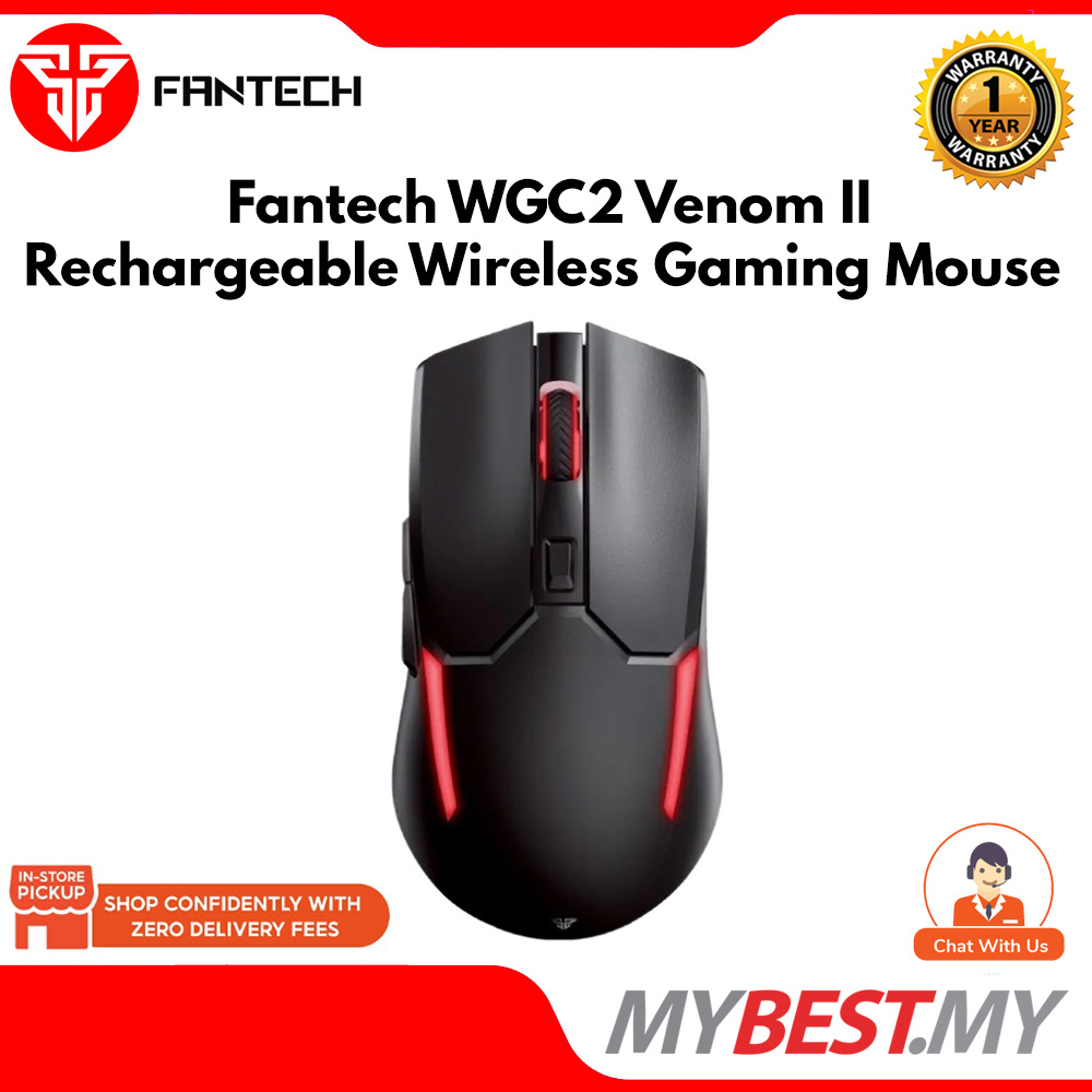 Fantech WGC2 Venom II with PIXART Gaming Sensor Professional ...