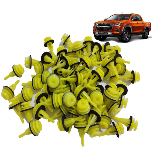 ISUZU D-MAX, D-MAX, NPR DOOR TRIM CLIP (YELLOW) | Shopee Malaysia