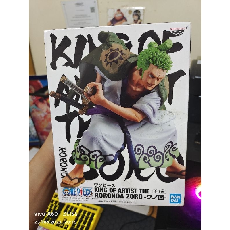 (Japan ver)Banpresto One Piece King of Artist The Rorozoa Zoro wanokuni ...