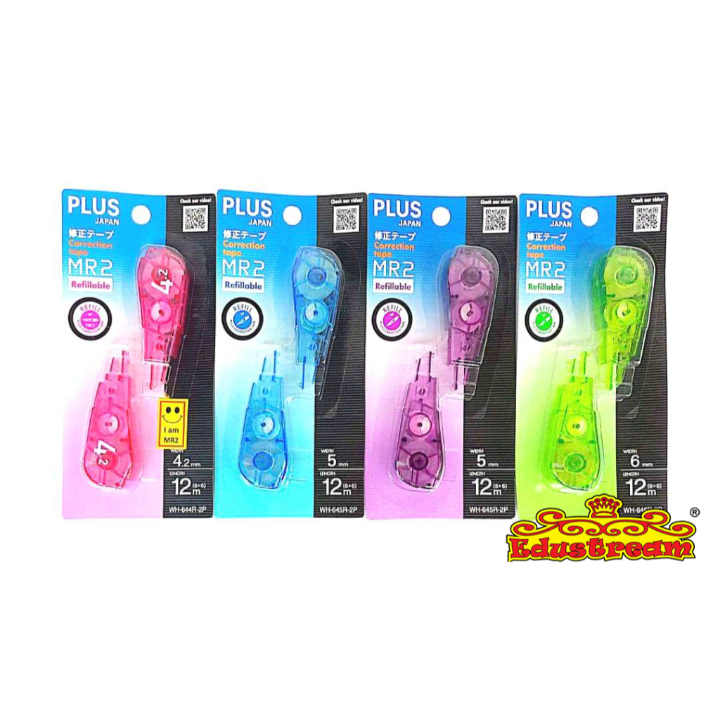 READY STOCK!! Plus Correction Tape Refill MR2 | Shopee Malaysia