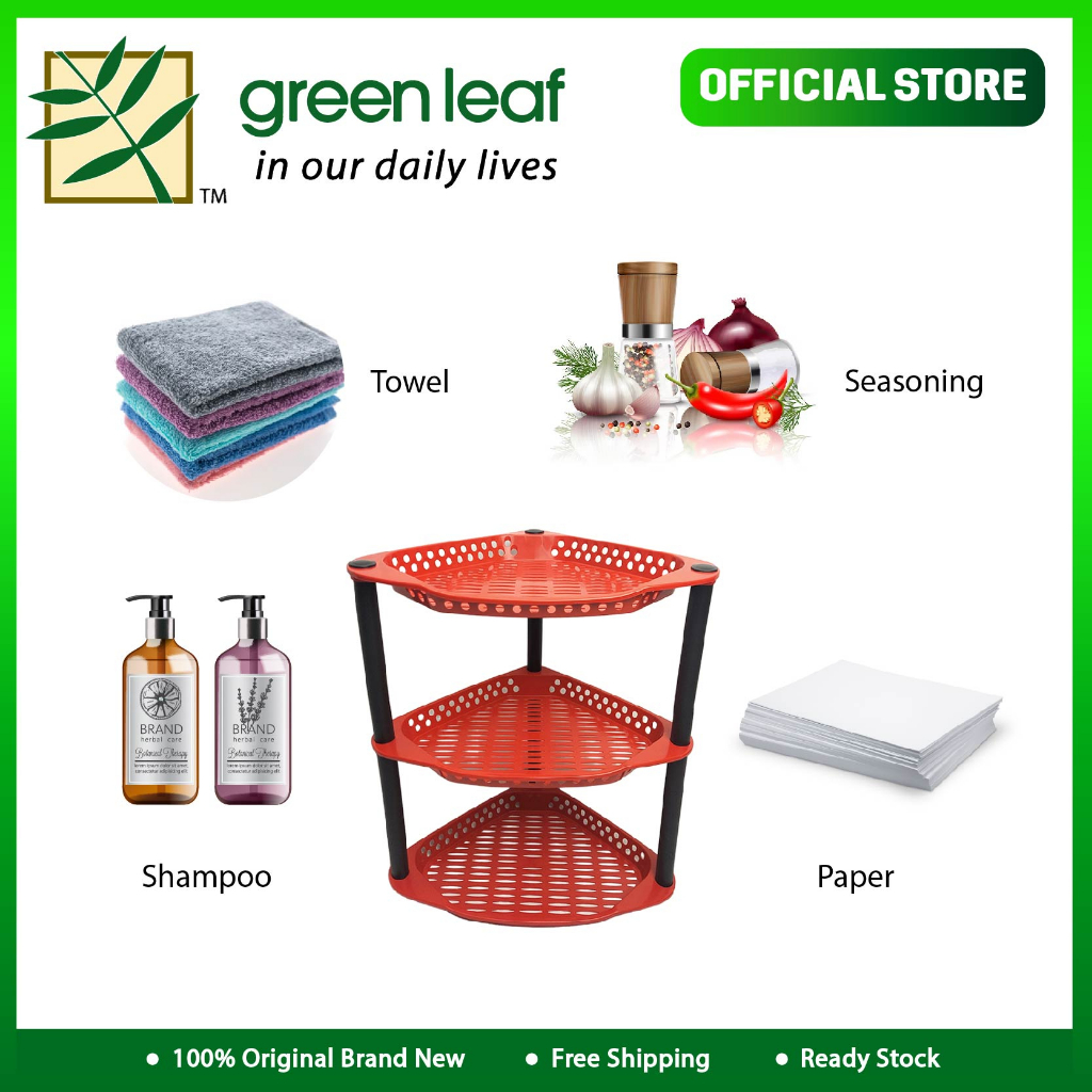 Greenleaf Triangle Rack (2-Tier / 3-Tier / 4-Tier) | Shopee Malaysia