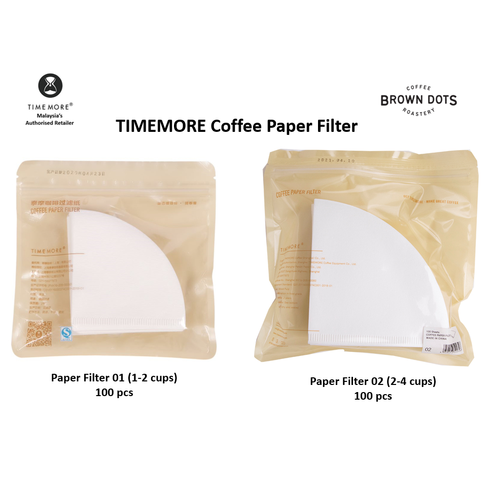 Timemore Coffee Filter Paper | Coffee v60 Filter Paper | Pour Over ...