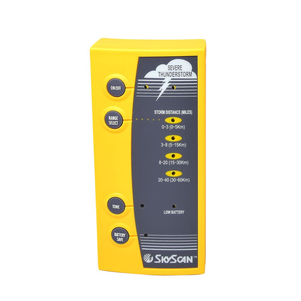 SkyScan P5-3 Handheld Lightning Detector Thunderstorm Weather Safety ...