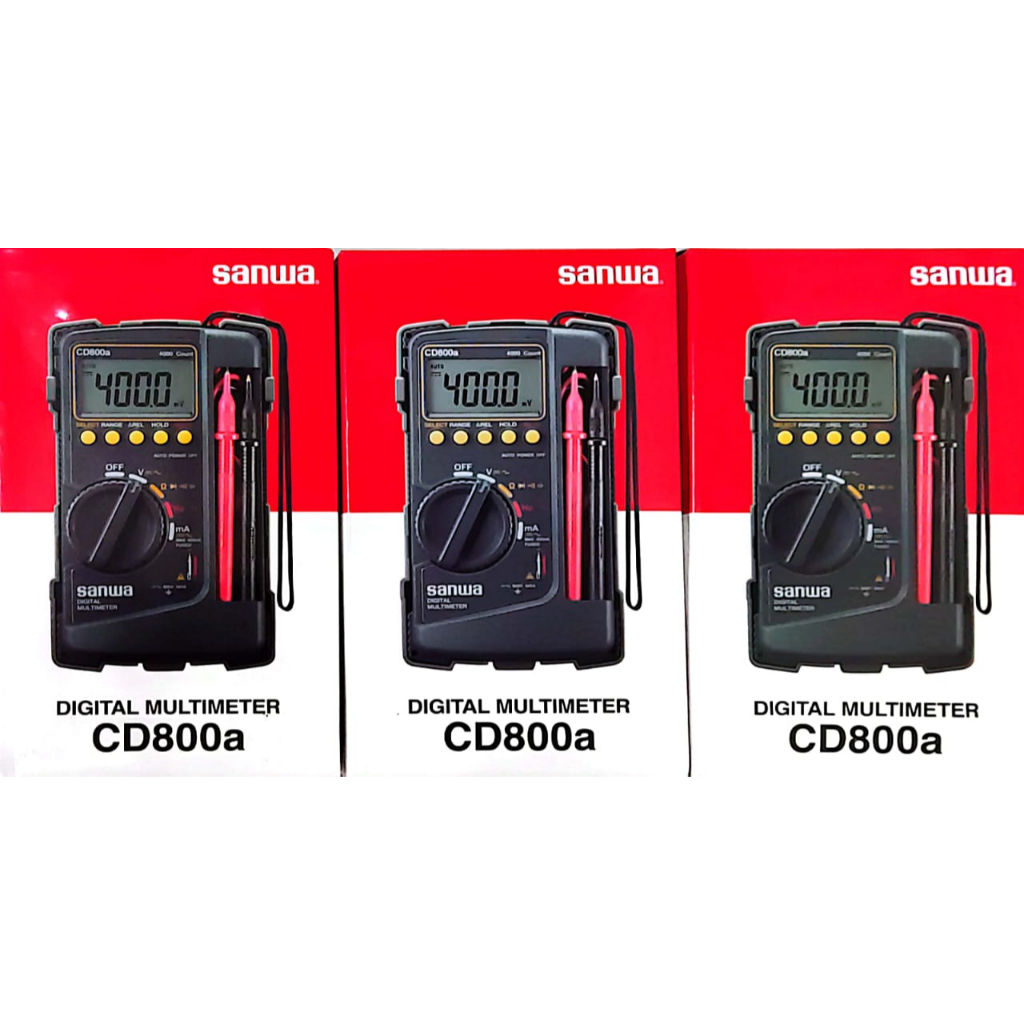 Original Sanwa CD800a Digital Multimeter AC/DC Voltmeter | Shopee Malaysia