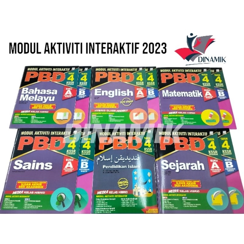2023 SASBADI MODUL AKTIVITI INTERAKTIF KSSR TAHUN 4 | Shopee Malaysia