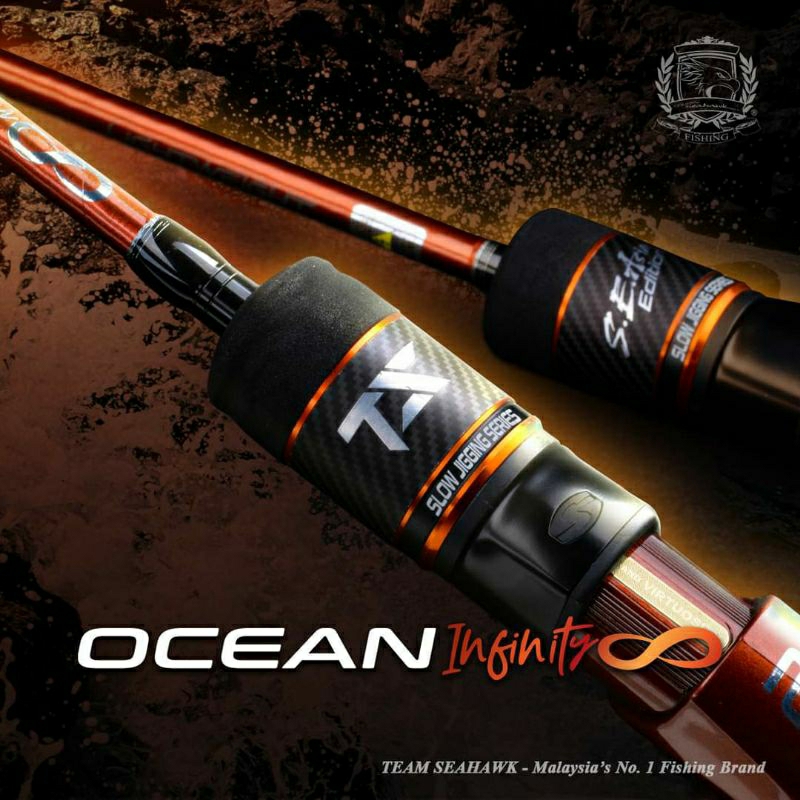 Seahawk OCEAN Infinity 8 Slow jigging rod | Shopee Malaysia