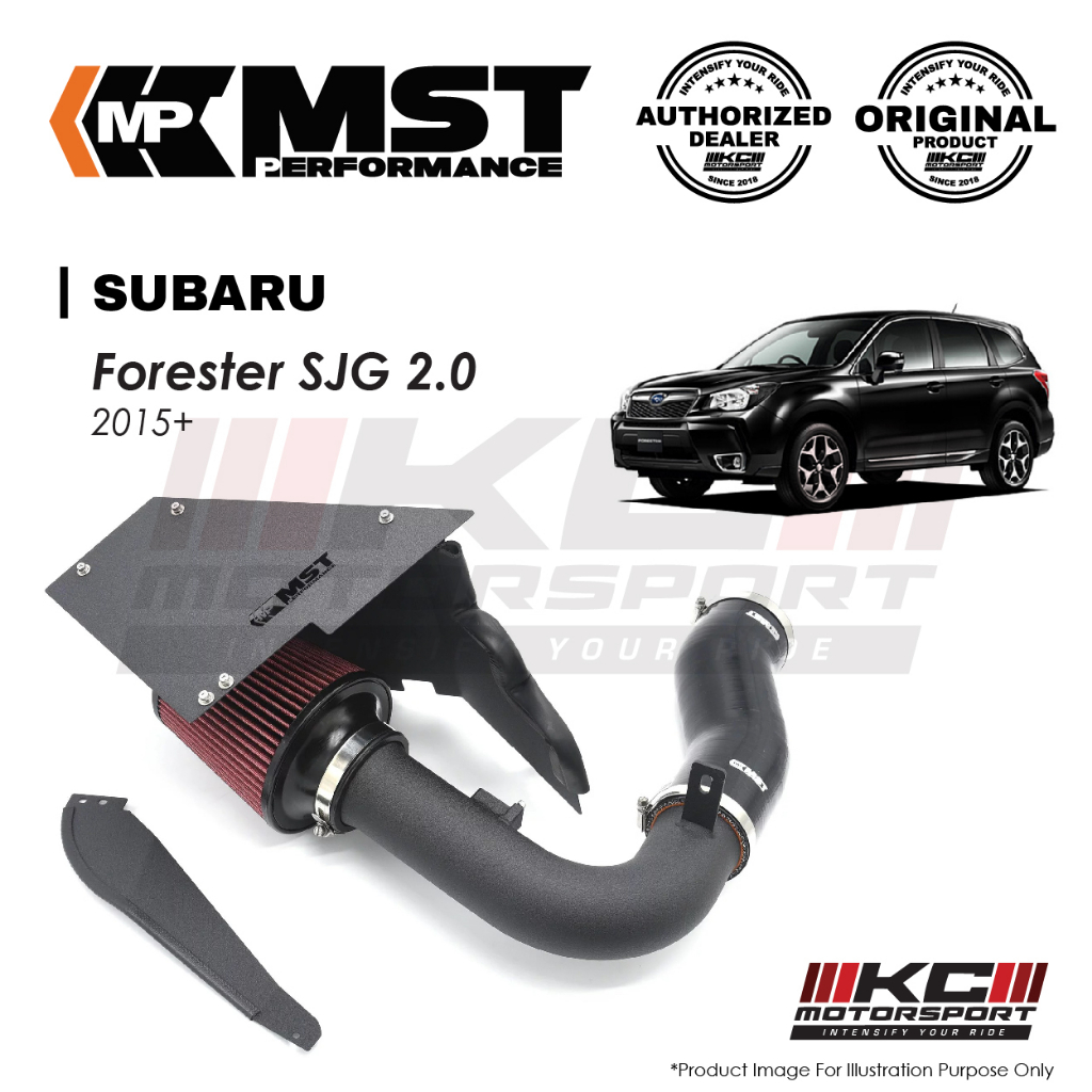 Subaru Forester SJG 2.0 2015+ - MST Performance Cold Air Intake System ...