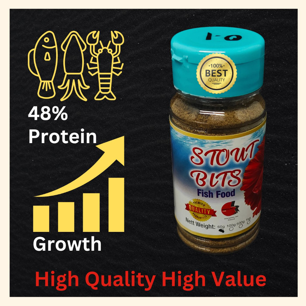 Stout Bits 0.3mm/ SB300 Micro Pellet/ Pelet ikan Quality/ The Amazing ...