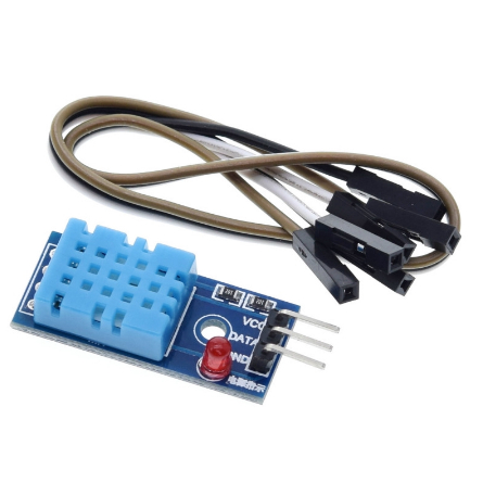 DHT11 Temperature and Relative Humidity Sensor Module for arduino Diy ...