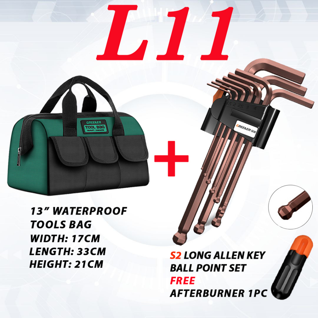 Allen Key Set Heavy Huty.Color Coded Ball Point Allen Key.(1.5mm～10mm ...