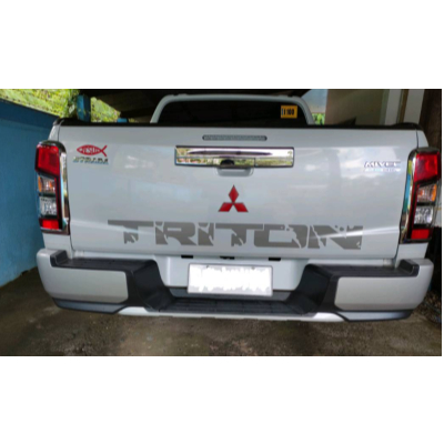 Mitsubishi Strada Sticker for Tailgate Triton Design | Shopee Malaysia