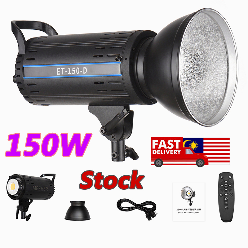 150W Photography LED Video Light Daylight-Balanced Sun Lamp for Softbox ...