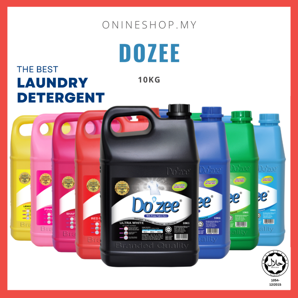 Sabun Dozee 10kg Laundry Detergent Liquid Sabun Dozee Wangi Sabun Dobi ...