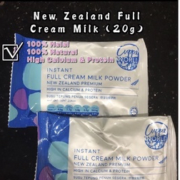 Cuppa Instant Full Cream Milk Powder (30 or 50 or 100 sachets x 20g ...