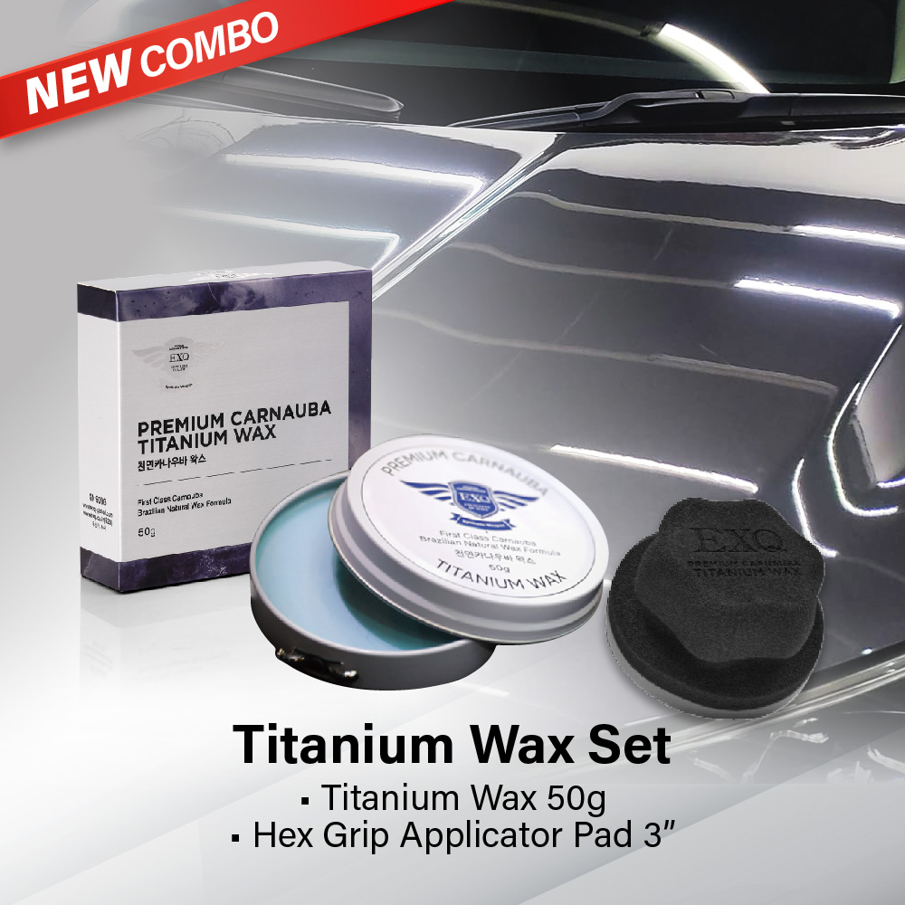 EXQ Titanium Wax (50g) New Korea Technology 7H Hardness Premium ...