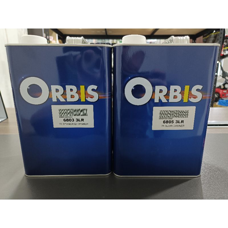 Orbis 2K Standard Thinner 3L/2K Slow Thinner 3L/Thinner kereta | Shopee ...