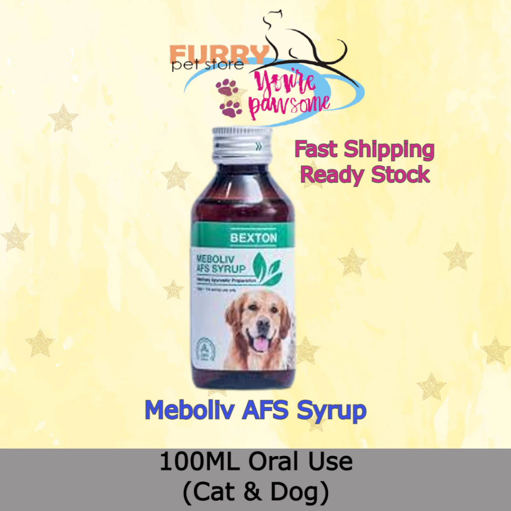 Bexton Meboliv AFS Syrup for Cats & Dogs - 20ML / 100ML [CLEARANCE SALE ...