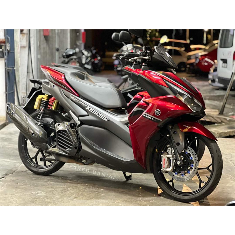 NVX 155 V2 MEROON 2023 COVERSET ORIGINAL VIETNAM | Shopee Malaysia