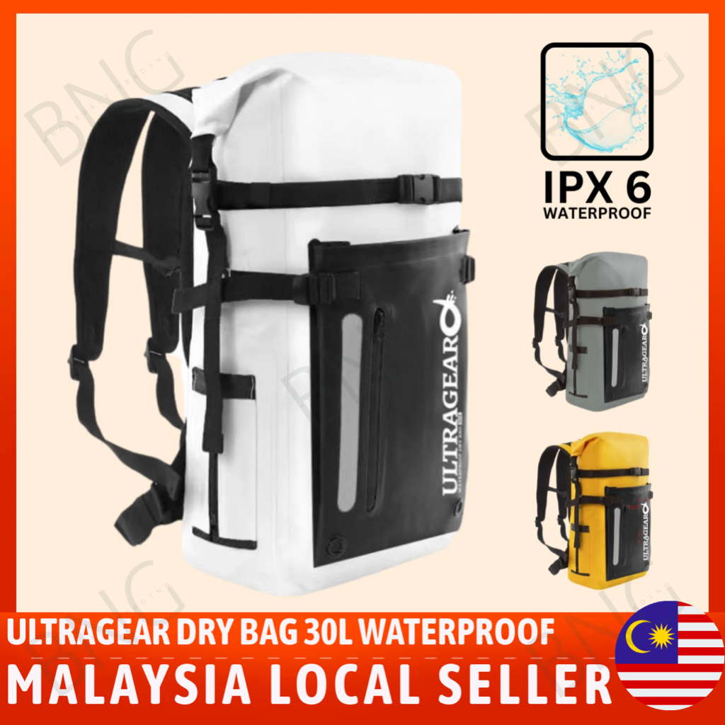 【ULTRAGEAR】 Dry Bag 30L Beg Kering Kalis Air & Mantap – Sesuai untuk Menyelam, Mendaki ...