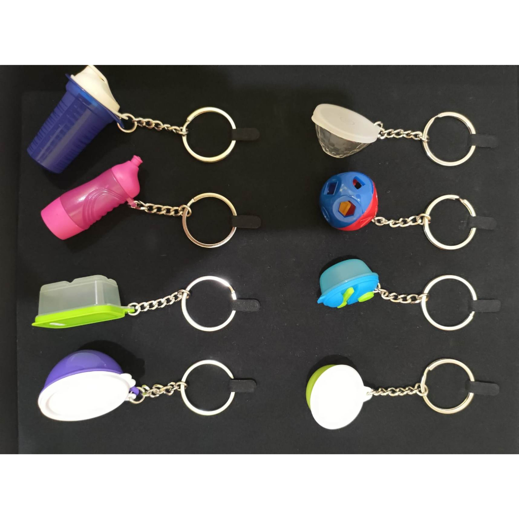 Tupperware Keychain Collection 8pcs Set ( Full Set ) | Shopee Malaysia