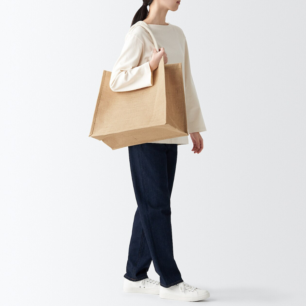 MUJI Jute My Bag A3 (SS23) | Shopee Malaysia