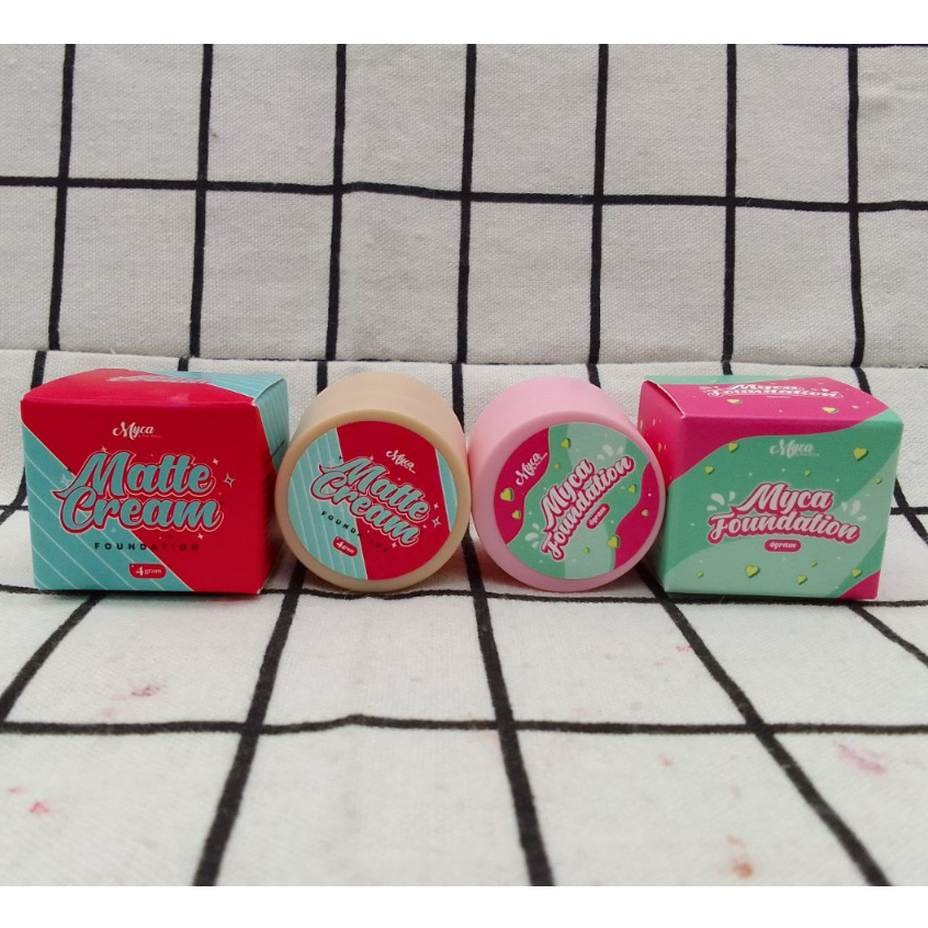 MYCA MATTE CREAM FOUNDATION || MYCA FOUNDATION ORIGINAL | Shopee Malaysia