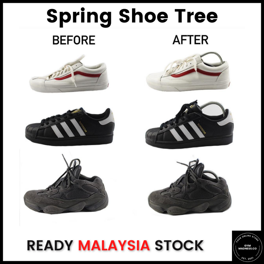 【1 PAIR】SHOE TREE SPRING SHOE TREE SHOE HOLD SHOE STRETCHER (Sepasang ...