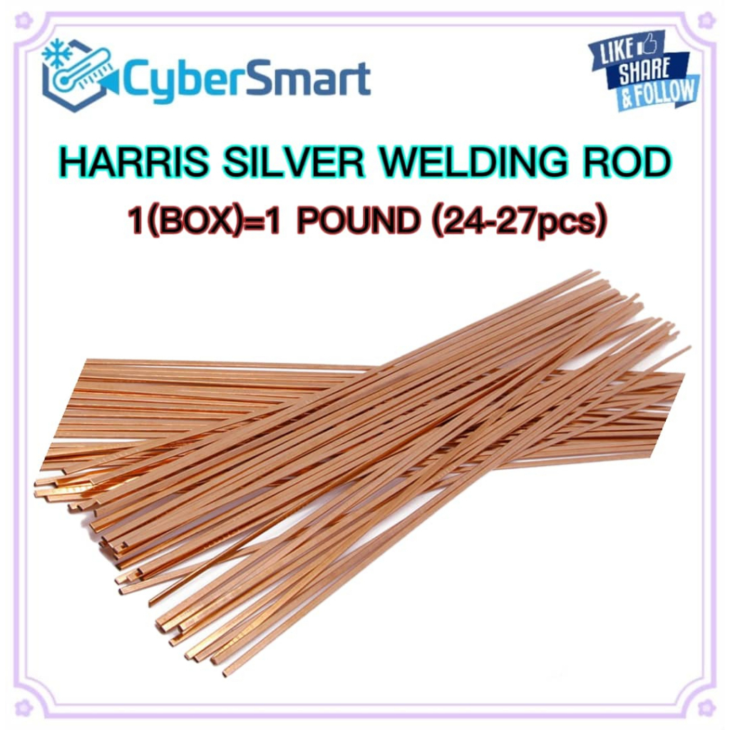 0% HARRIS SILVER WELDING ROD (1SET)=1POUND (24-27PCS) | Shopee Malaysia