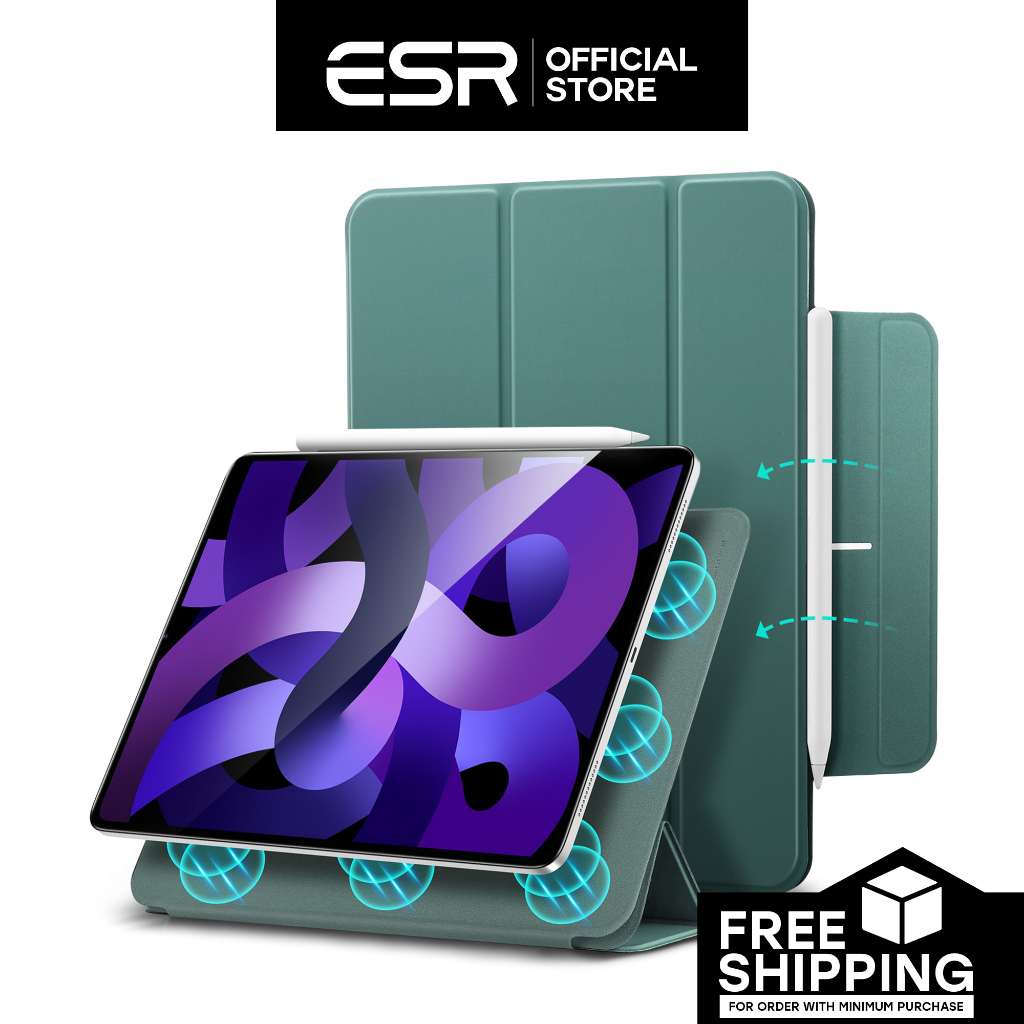 ESR Rebound Magnetic Case for iPad Air 5/4 and iPad Pro 2018 (11 ...