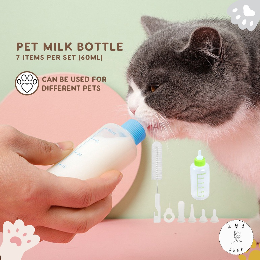 Botol Susu Anak kucing I Pet Feeding Bottle Puppy Kitten Nursing Bottle ...