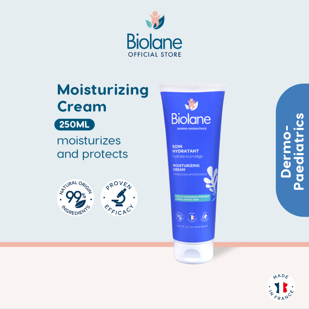 Biolane Moisturizing Cream Dermo-paediatrics (250ml) *Exp Mar 2025 ...