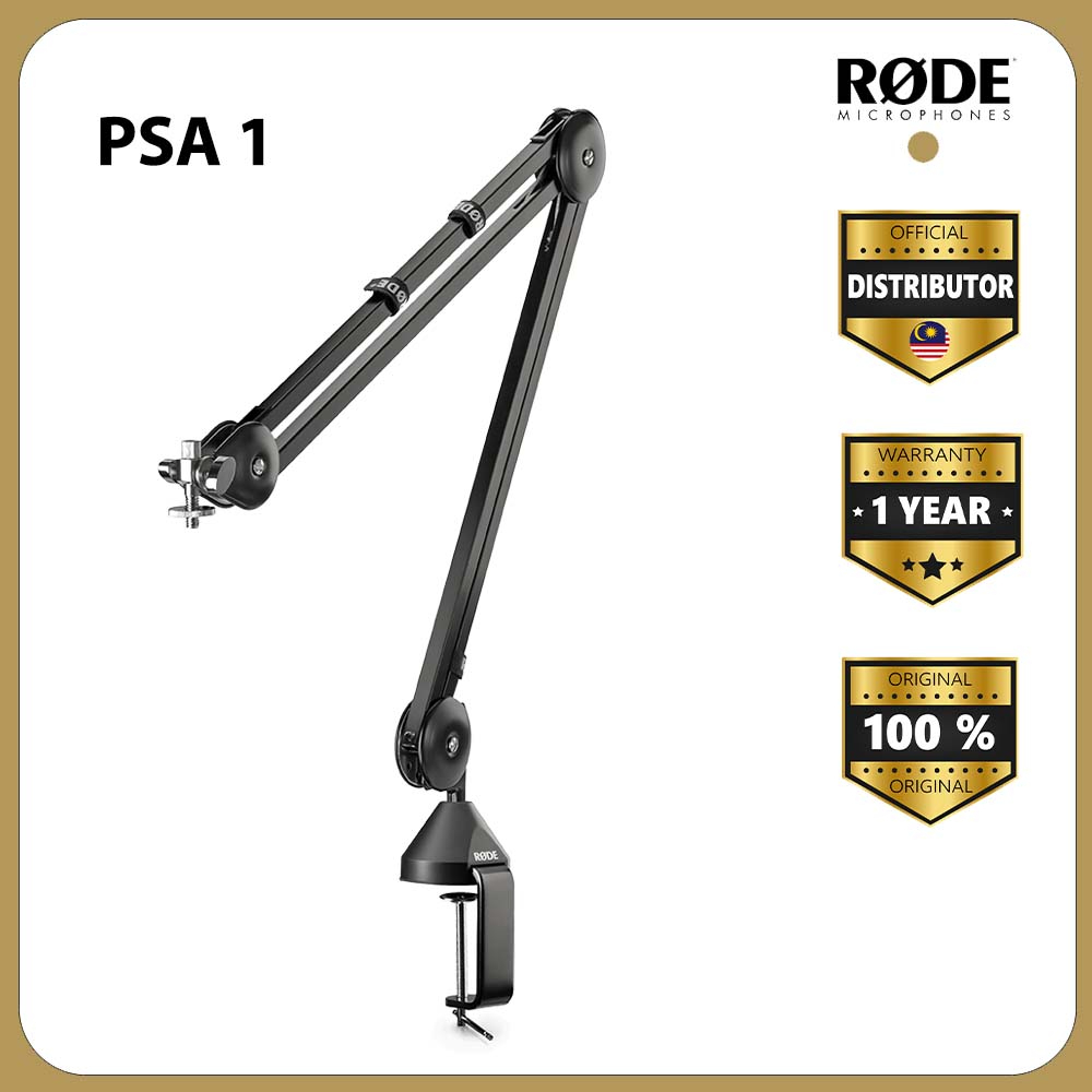 RODE PSA1 Studio Boom Arm for Broadcast Microphones / RODE PSA1+ Pro ...