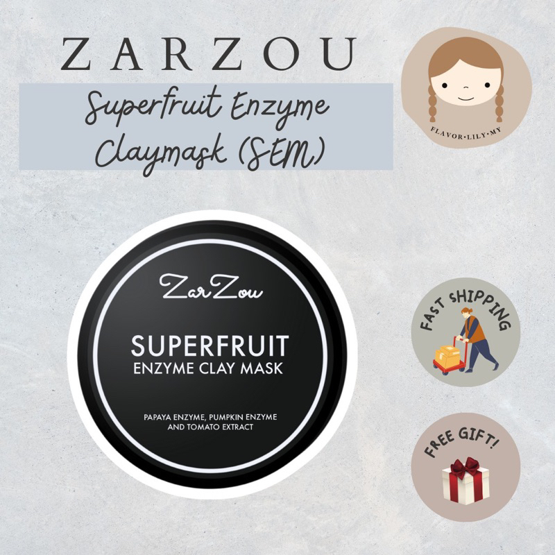 ZARZOU Superfruit Enzyme Claymask (SEM) | Shopee Malaysia