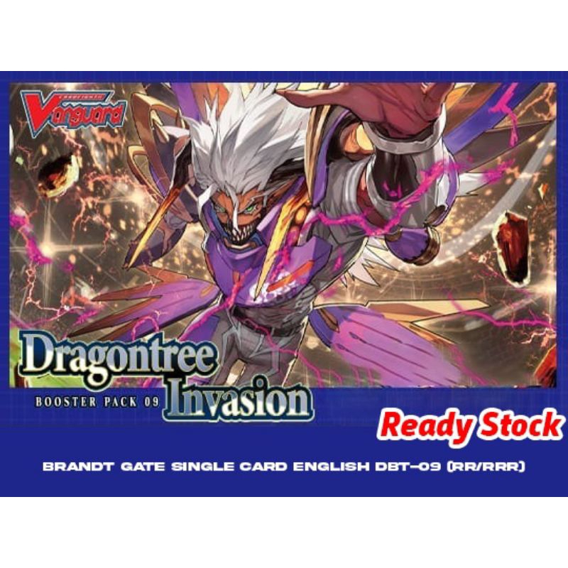 BRANDT GATE SINGLE CARD ENGLISH DBT-09 (RR/RRR) | Shopee Malaysia