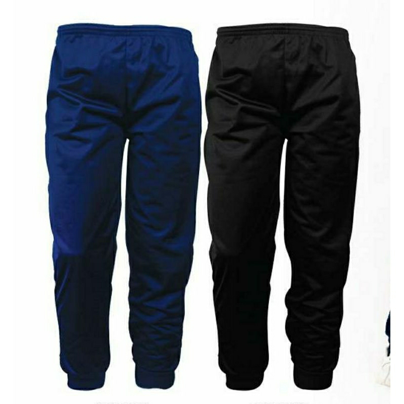 SELUAR TRACKSUIT SUKAN SEKOLAH / TRACK BOTTOM HITAM / BIRU GELAP ...