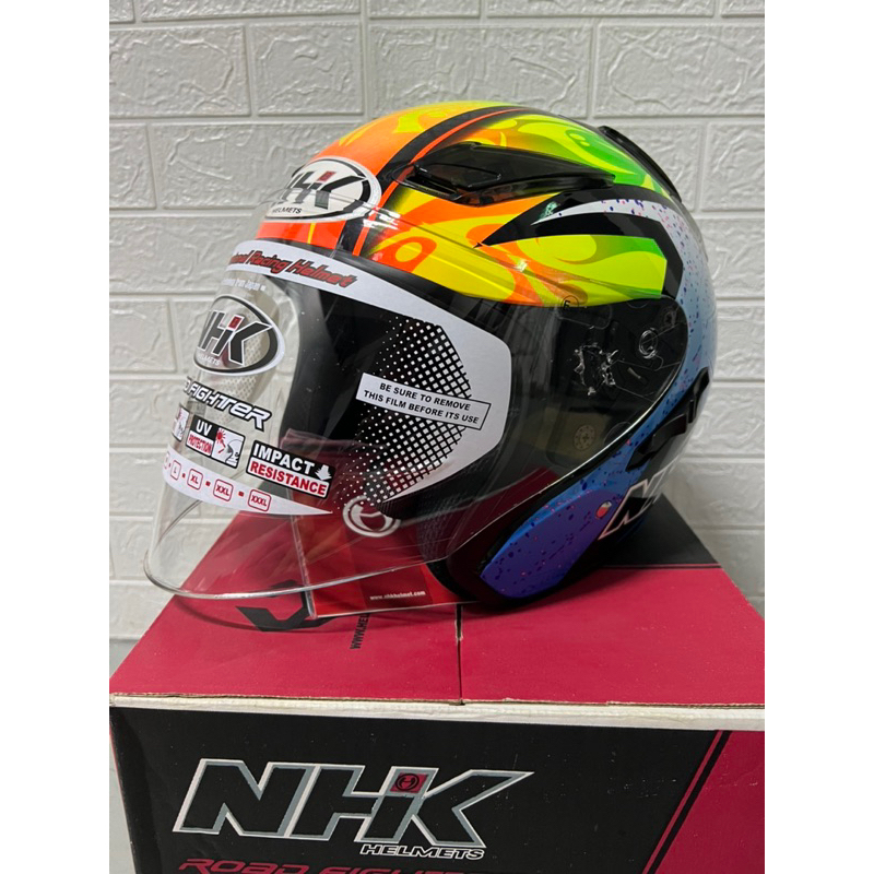 NHK R1 V2.0 KAREL WINTER (DOUBLE VISOR) | Shopee Malaysia