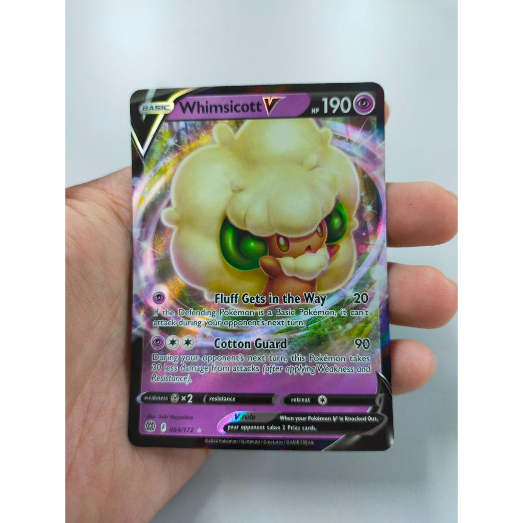 Psychic Type - Pokemon Card V - Whimsicott V 064/172 | Shopee Malaysia
