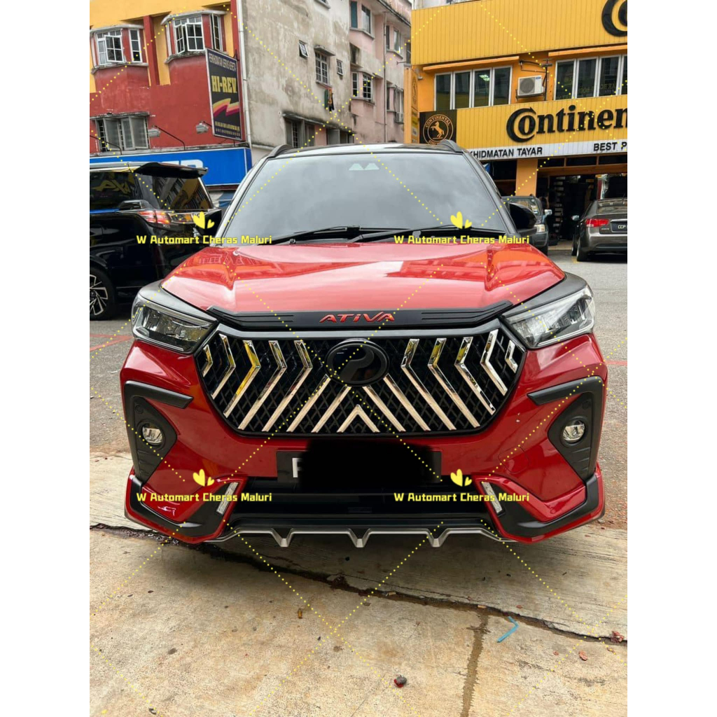 PERODUA ATIVA ABS CHROME SPORT FRONT GRILLE GRILL | Shopee Malaysia